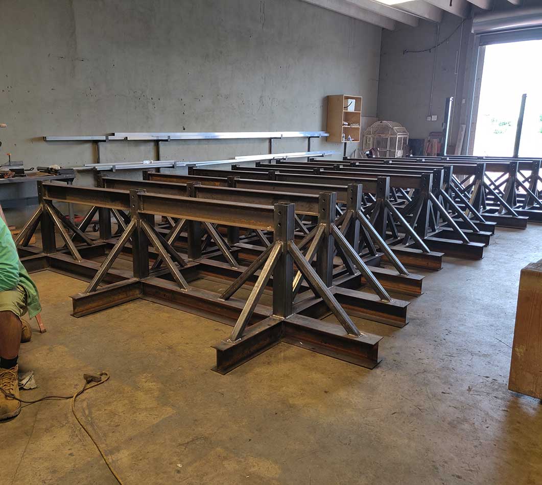 Steel Rebar Cage Rack Stands - America CMS